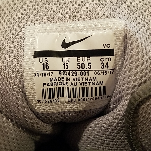 Nike | Shoes | Mens Nike Alpha Huarache Grey Baseball Cleats | Poshmark